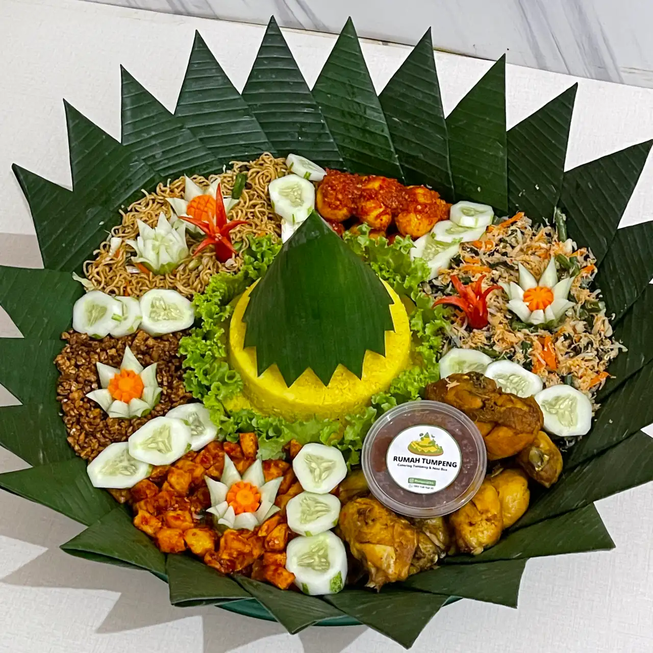 Resep Nasi Tumpeng untuk 10 Orang Menu Komplit - Rumahtumpengjakarta.com